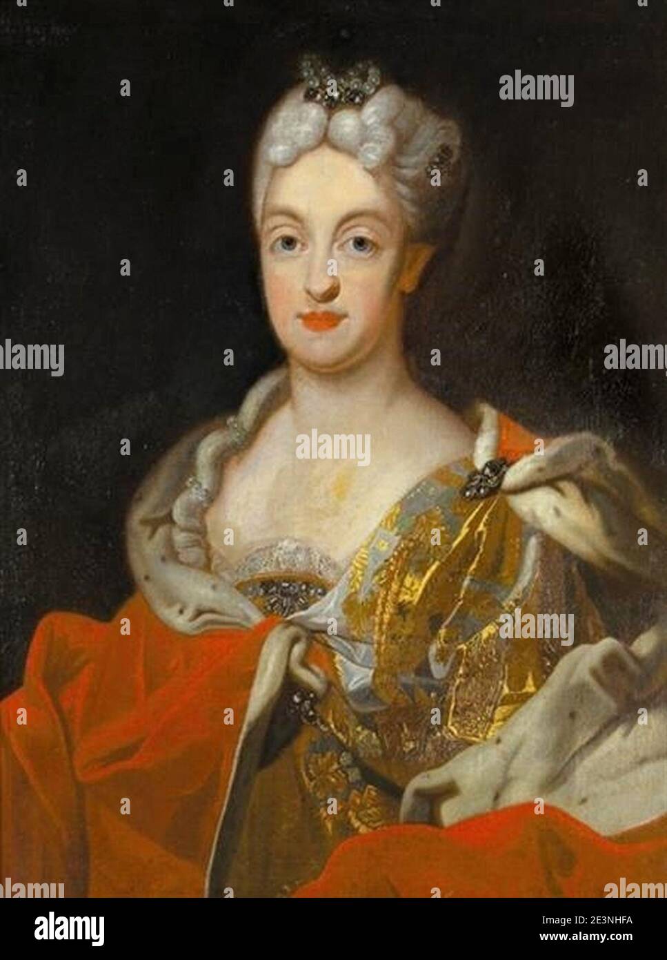 Maria Amalia of Austria (1701-1756 Stock Photo - Alamy
