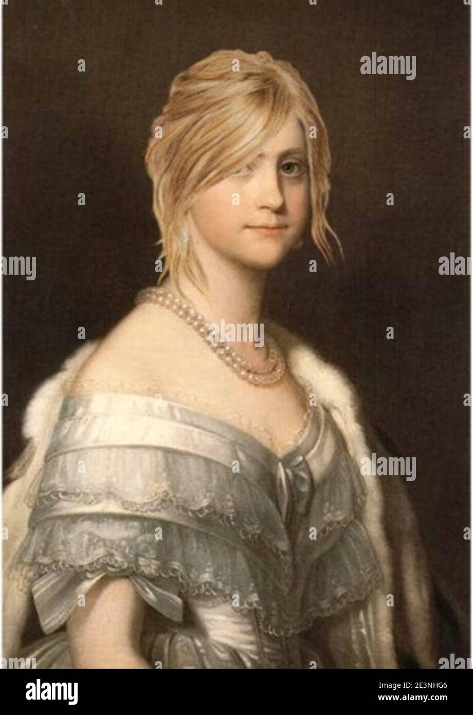 Maria Amalia (AS A BLONDE Stock Photo - Alamy