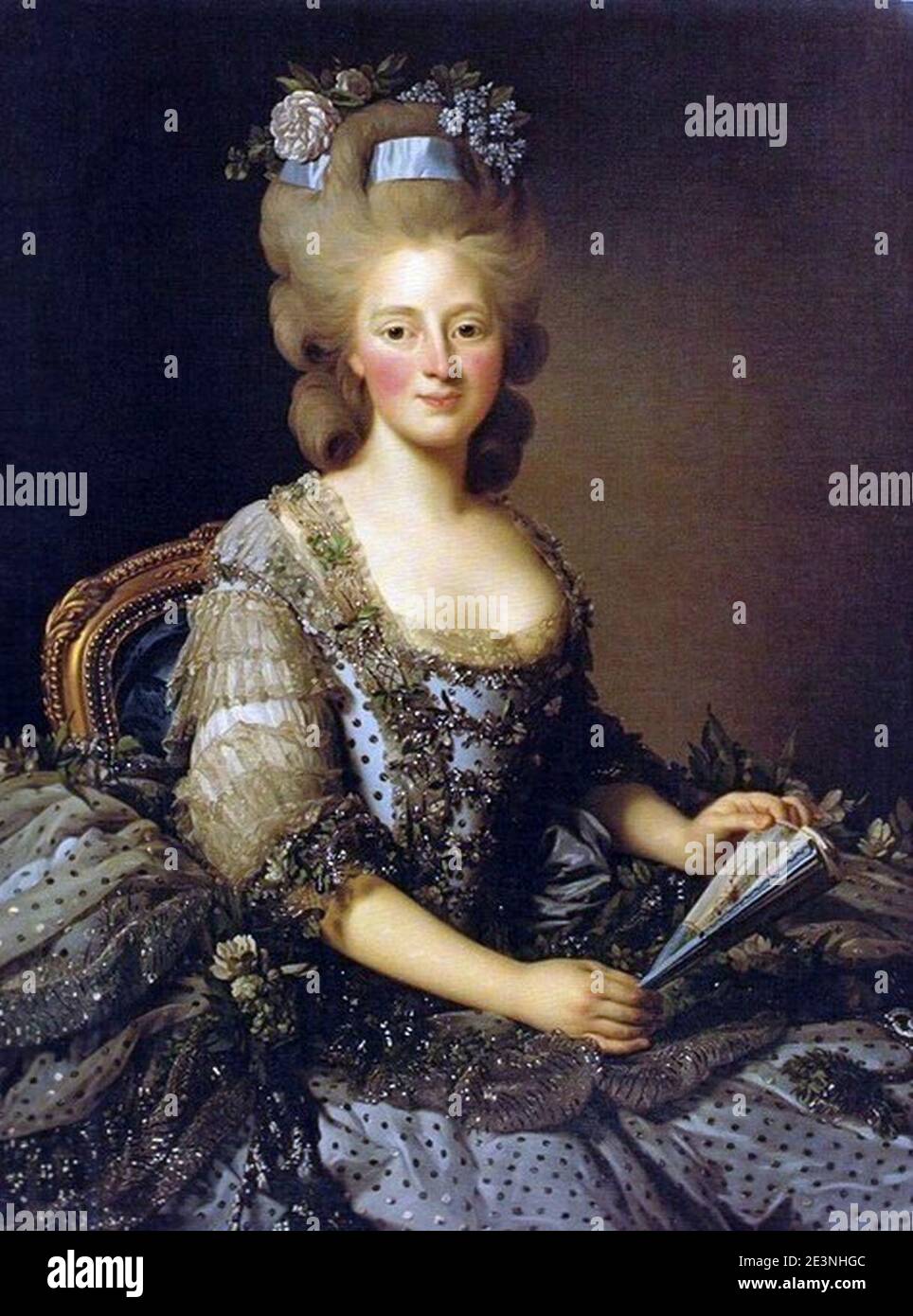 Maria Amalia of Austria by Roslin Stock Photo - Alamy