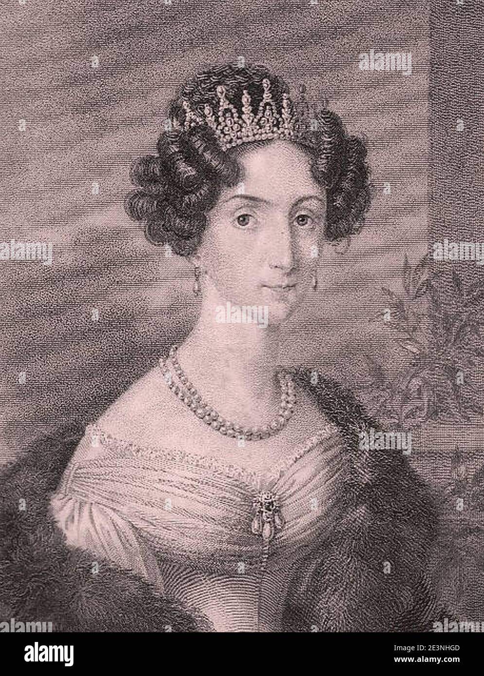 Maria Amalie Friederike Augusta of Saxony Stock Photo - Alamy