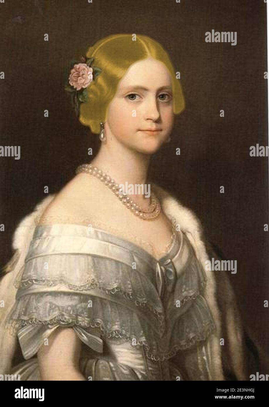 Maria Amalia blonde Stock Photo - Alamy