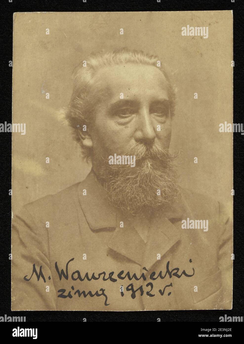 Marian Wawrzeniecki portret Stock Photo - Alamy