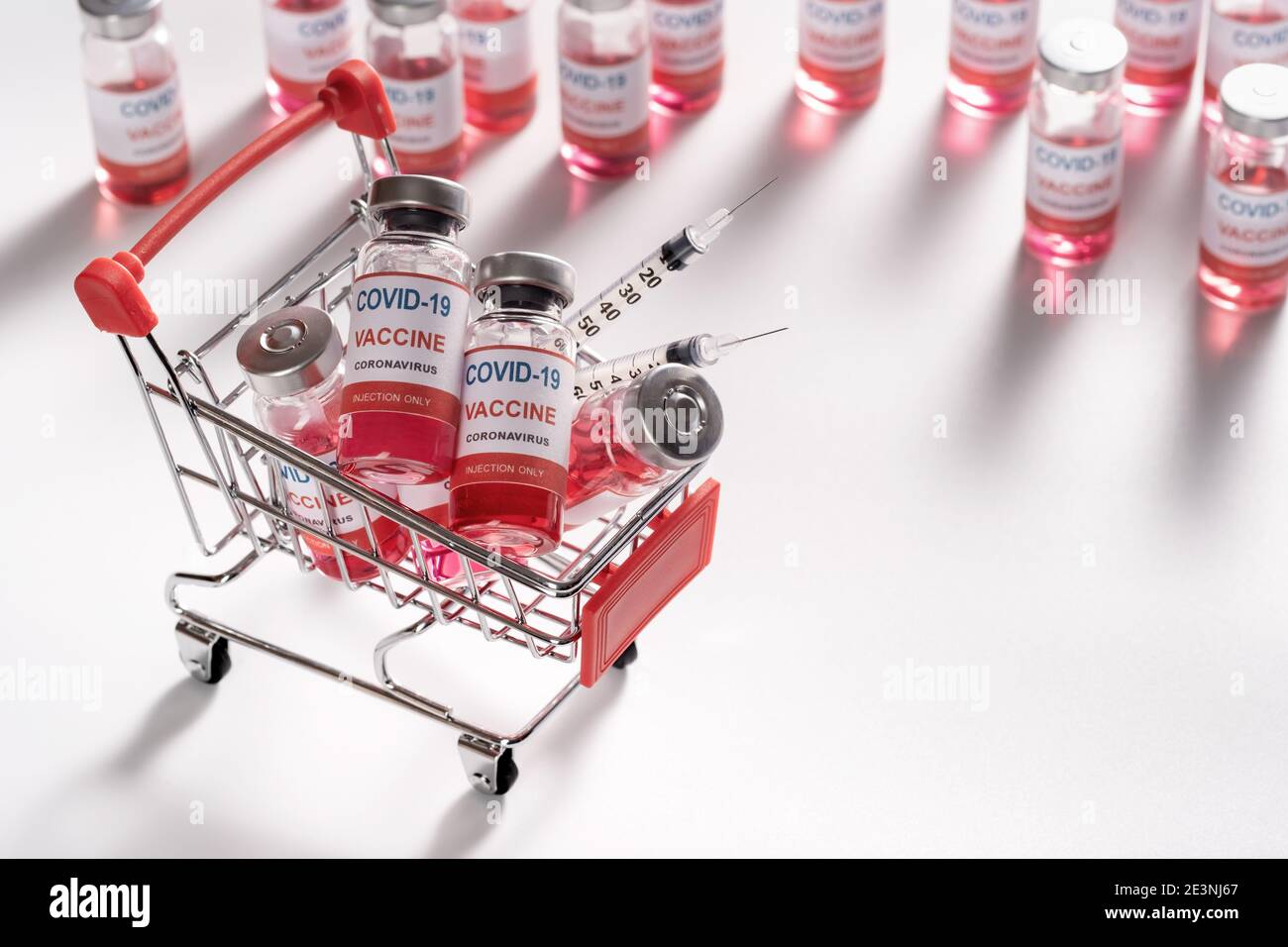 Covid 19 coronavirus cart trolley hi-res stock photography and images ...