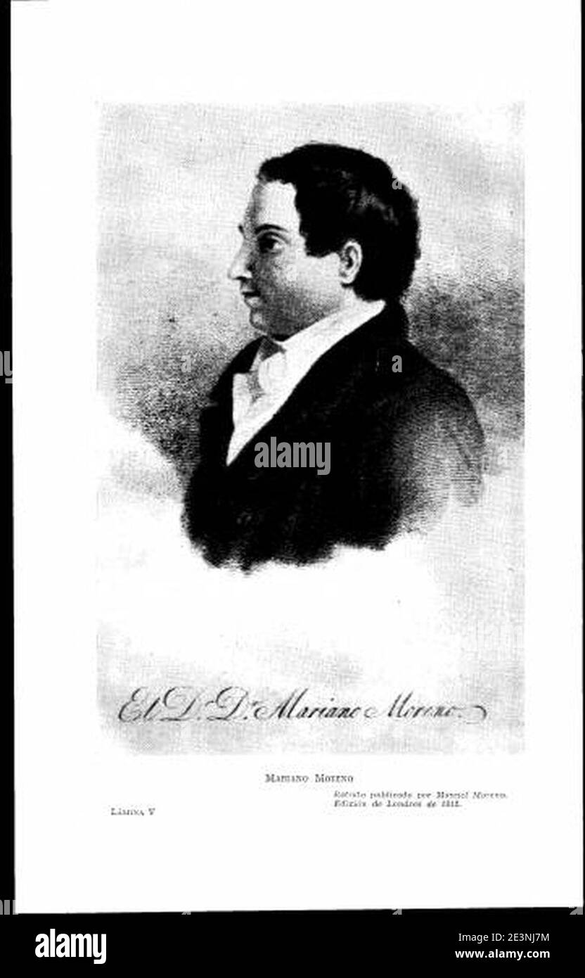 Mariano moreno hi-res stock photography and images - Alamy