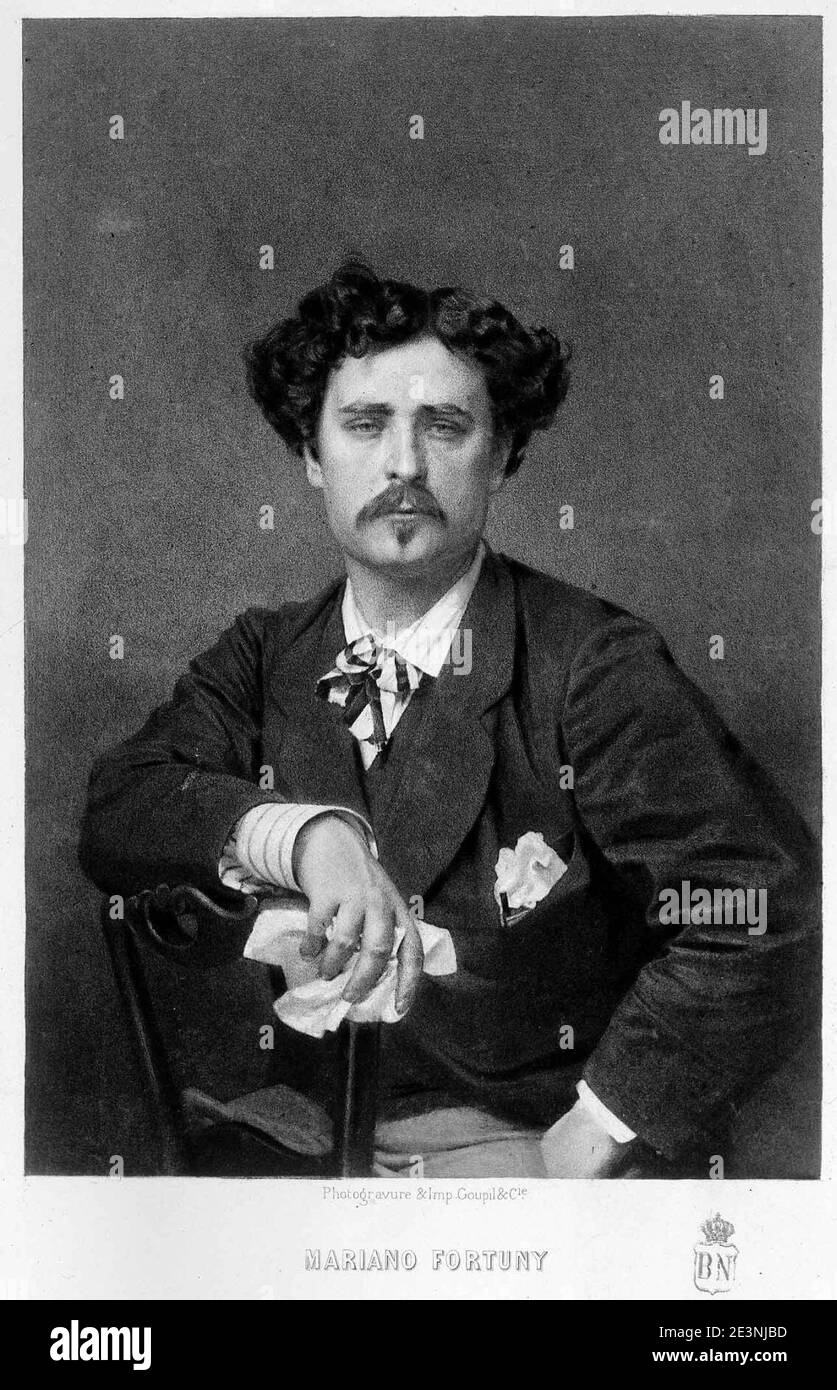 Mariano fortuny Black and White Stock Photos & Images - Alamy