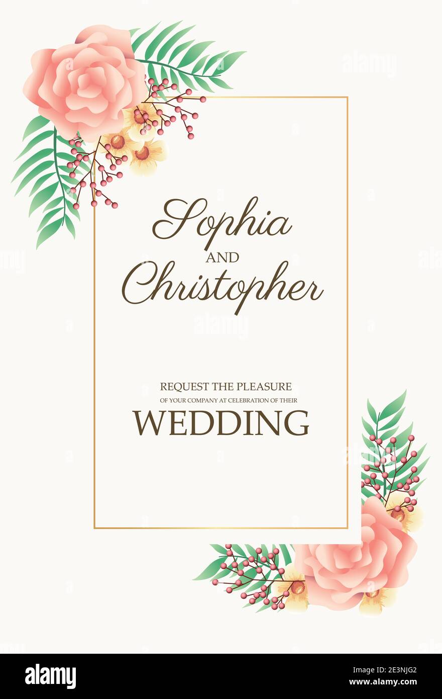 Corner Designs For Wedding Cards