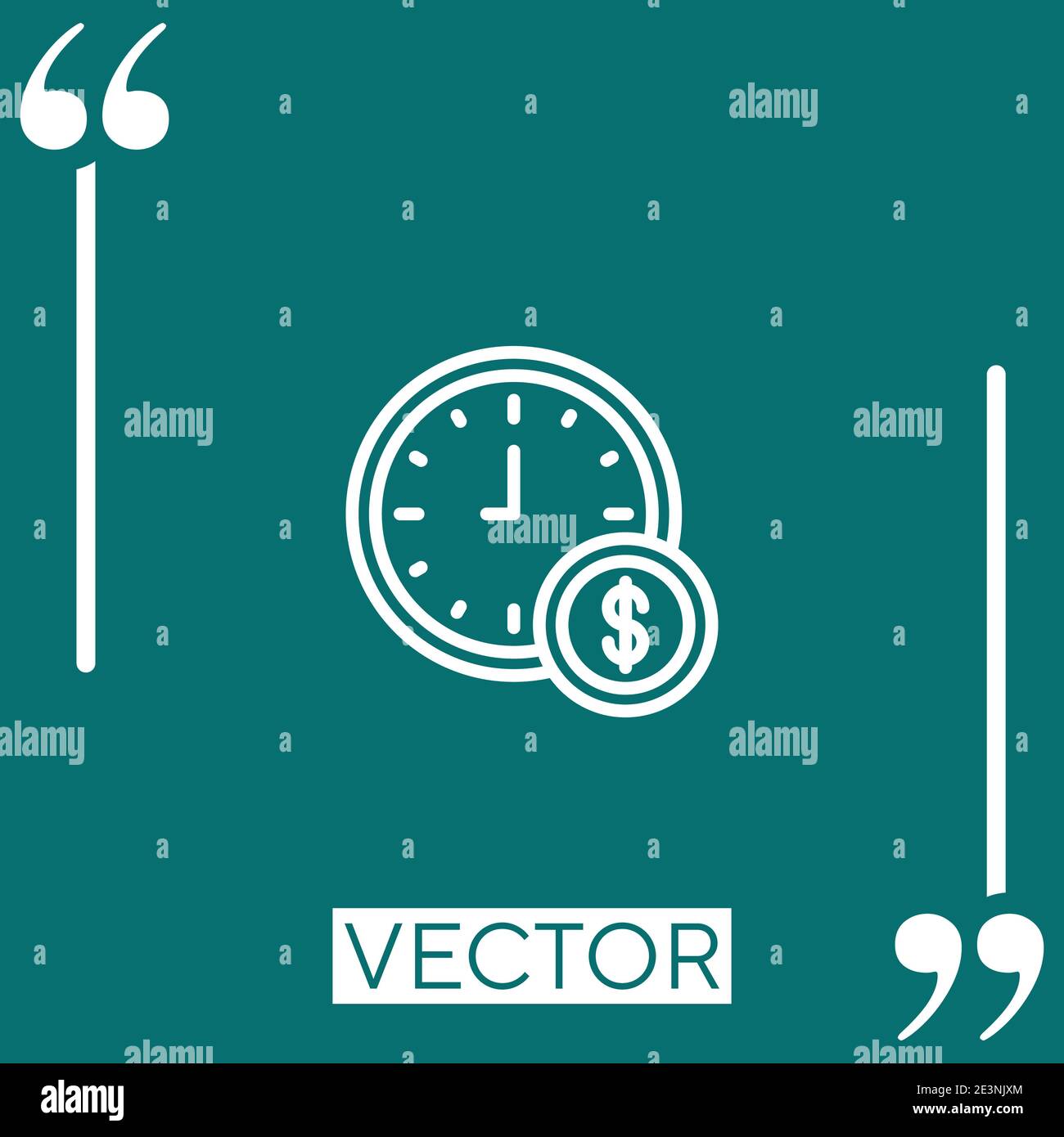 time vector icon Stock Vector Image & Art - Alamy