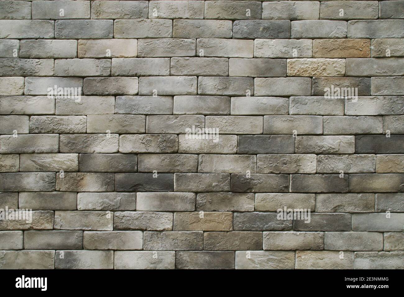 Grey Brick Wall Texture Stock Photo - Alamy