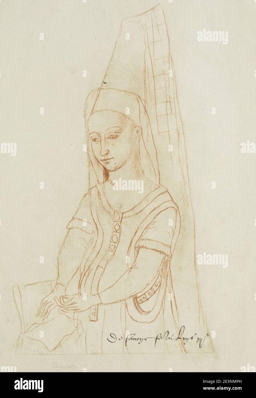 Margaret Stuart Dauphine - Jacques Le Boucq - 16th century Stock Photo ...