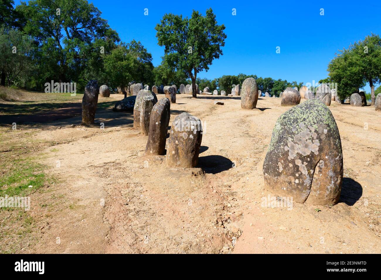 Almendres Cromlech, Megalithic Site, Nossa Senhora de Guadalupe ...
