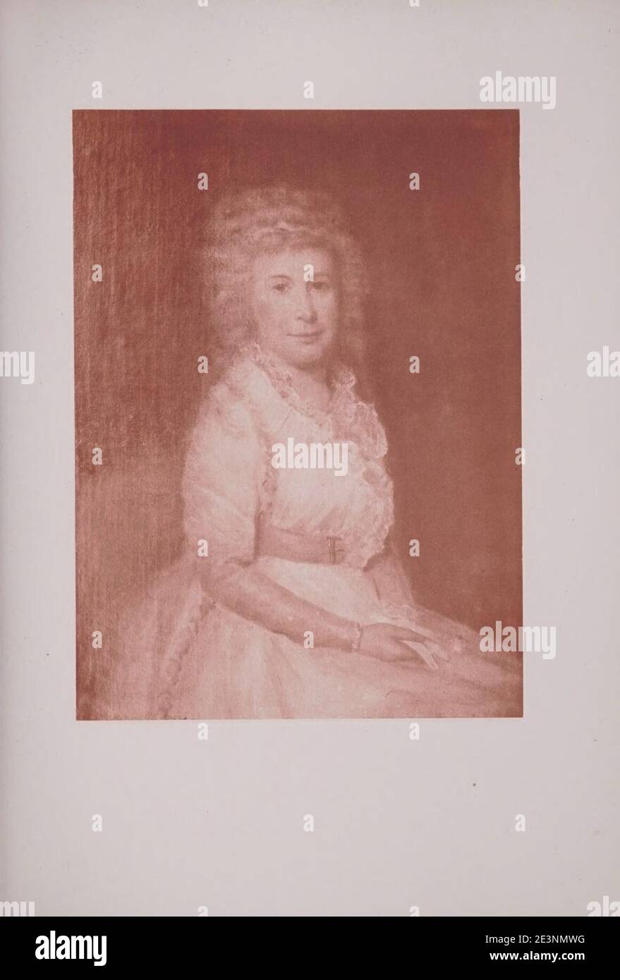 Margaret Schuyler, wife of Stephen Van Rensselaer III Stock Photo - Alamy