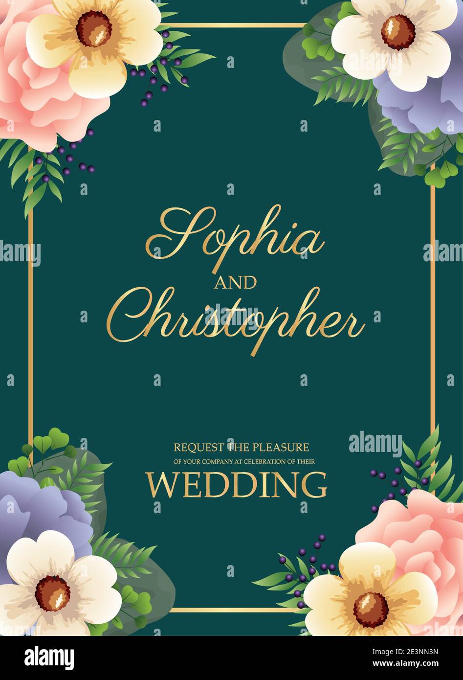 Square wedding invitation 60 photos - Astyledwedding.com