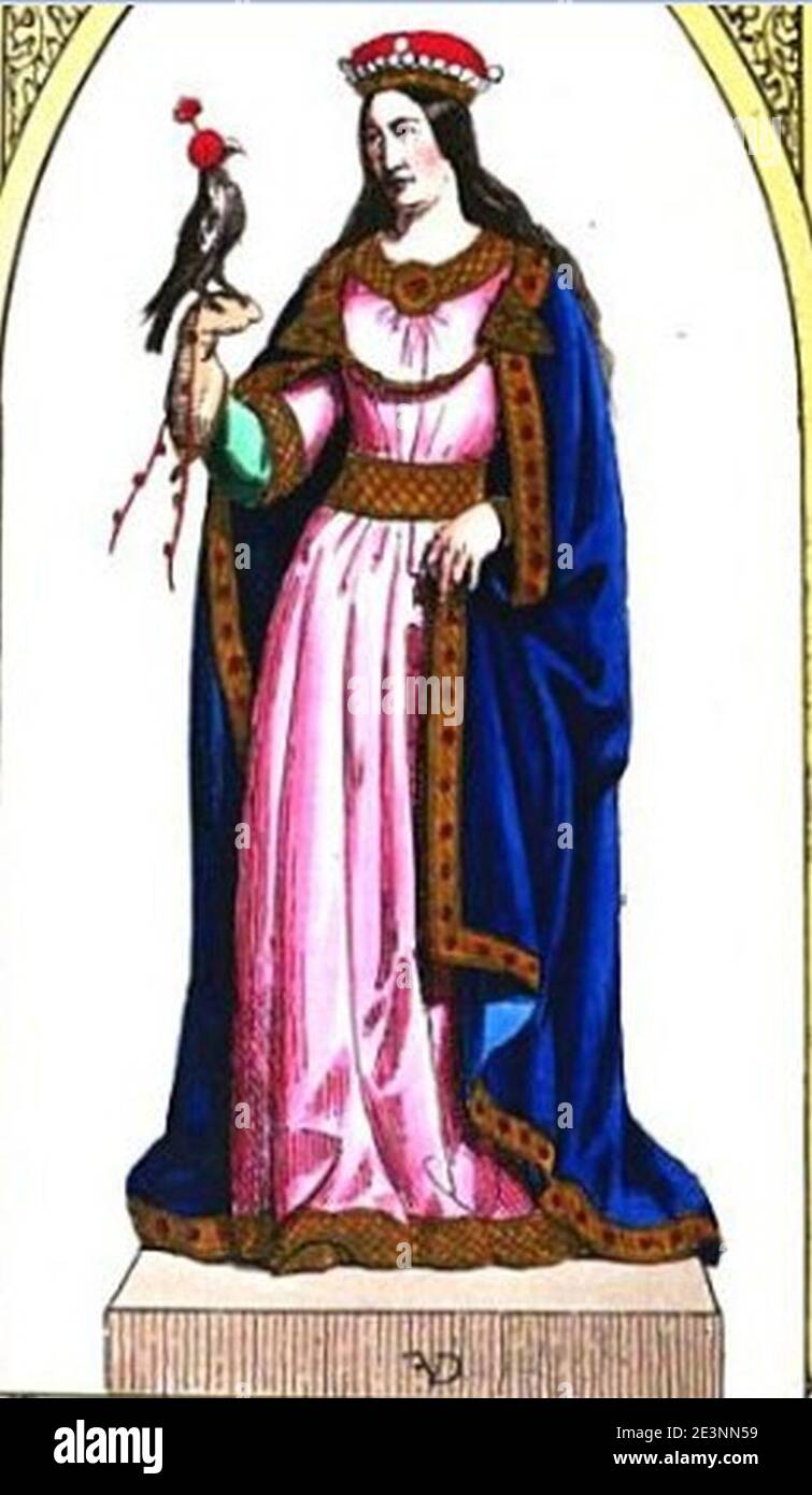 Margaret I, Countess of Flanders Stock Photo - Alamy