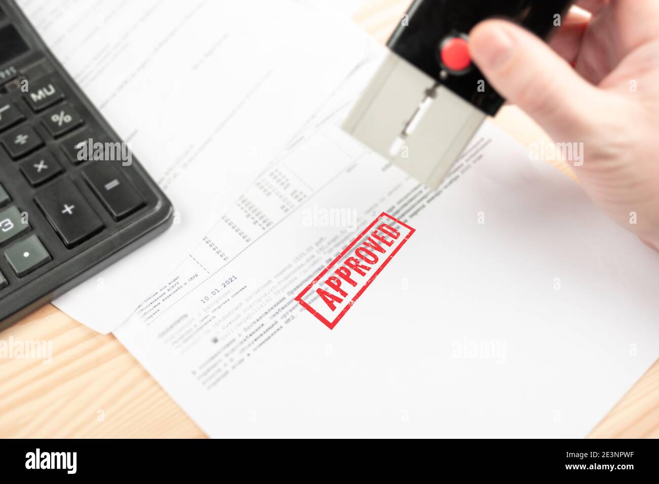 Approve approval approved stamp hi-res stock photography and images - Alamy