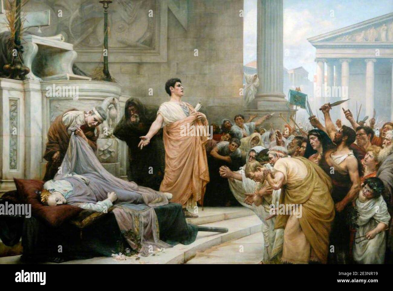 Marc Antony's Oration at Caesar's Funeral by George Edward Robertson ...