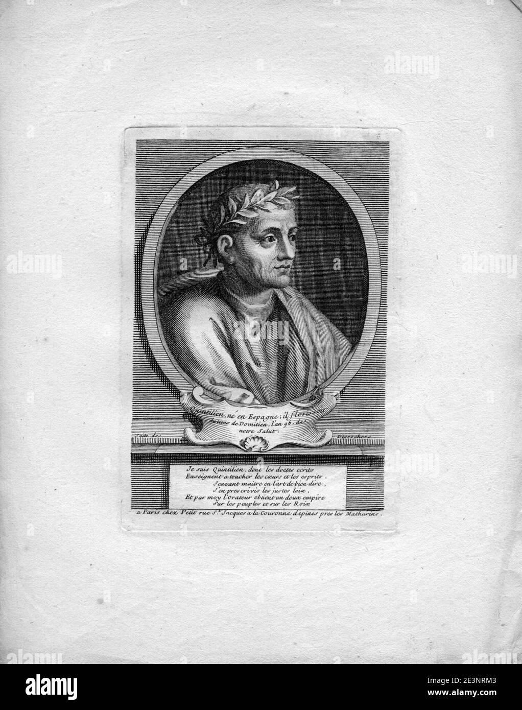 Marcus fabius quintilianus hi-res stock photography and images - Alamy