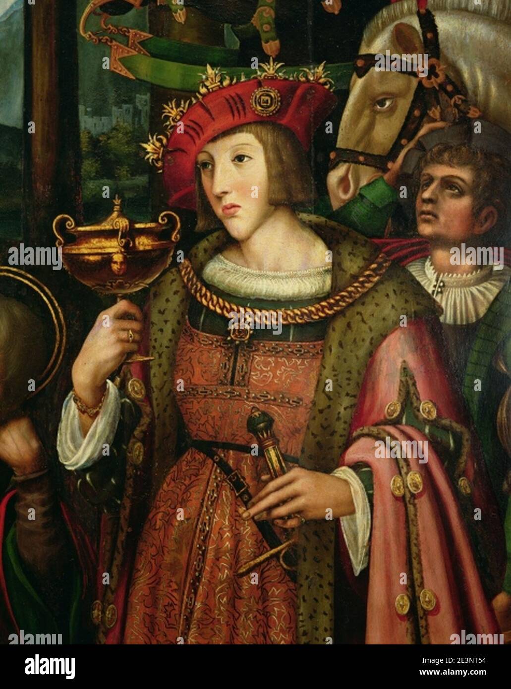 Marco Cardisco Retrato de Carlos V Museo Civico Castel Nuovo Nápoles ...