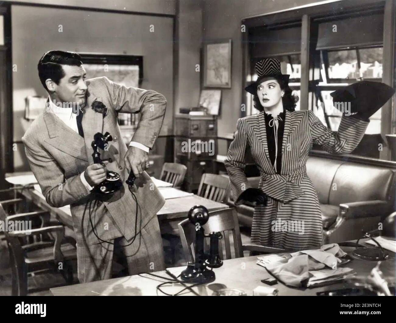 His Girl Friday 1940 Columbia Pictures Film With Rosalind Russell And