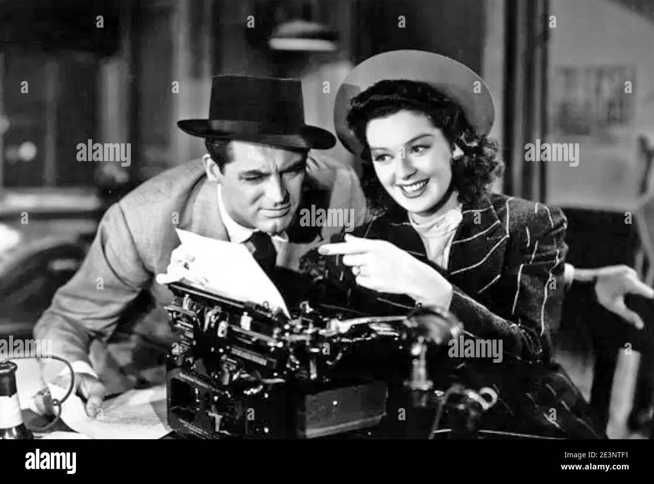 His Girl Friday 1940 Columbia Pictures Film With Rosalind Russell And