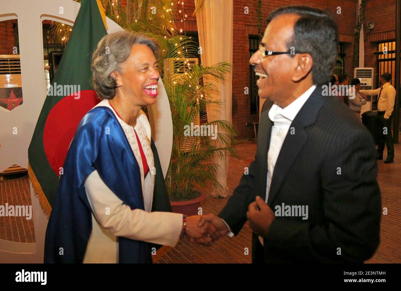 Marcia Bernicat and Hanif Sanket Stock Photo - Alamy