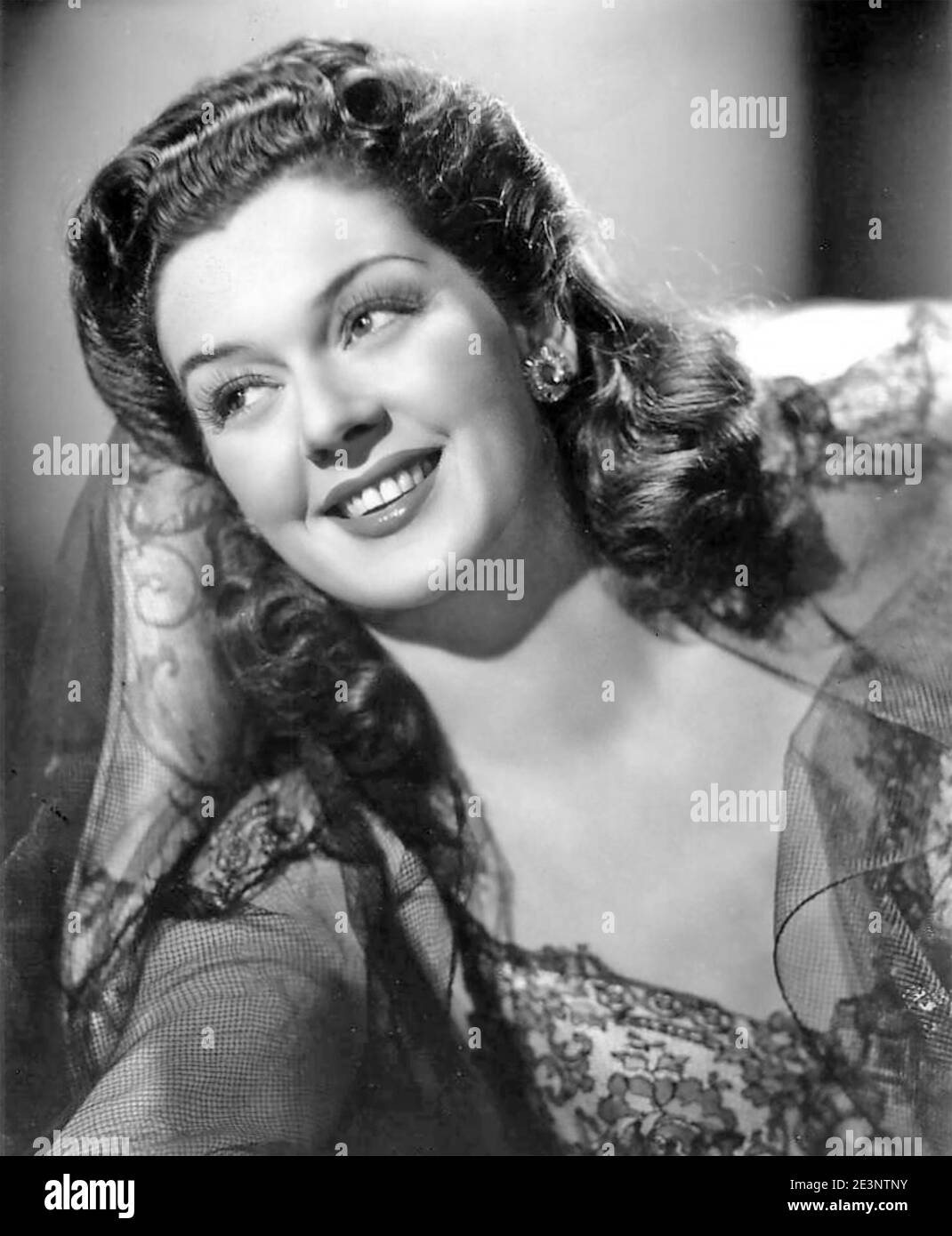 ROSALIND RUSSELL (1907-1976) American film actress about 1940 Stock ...