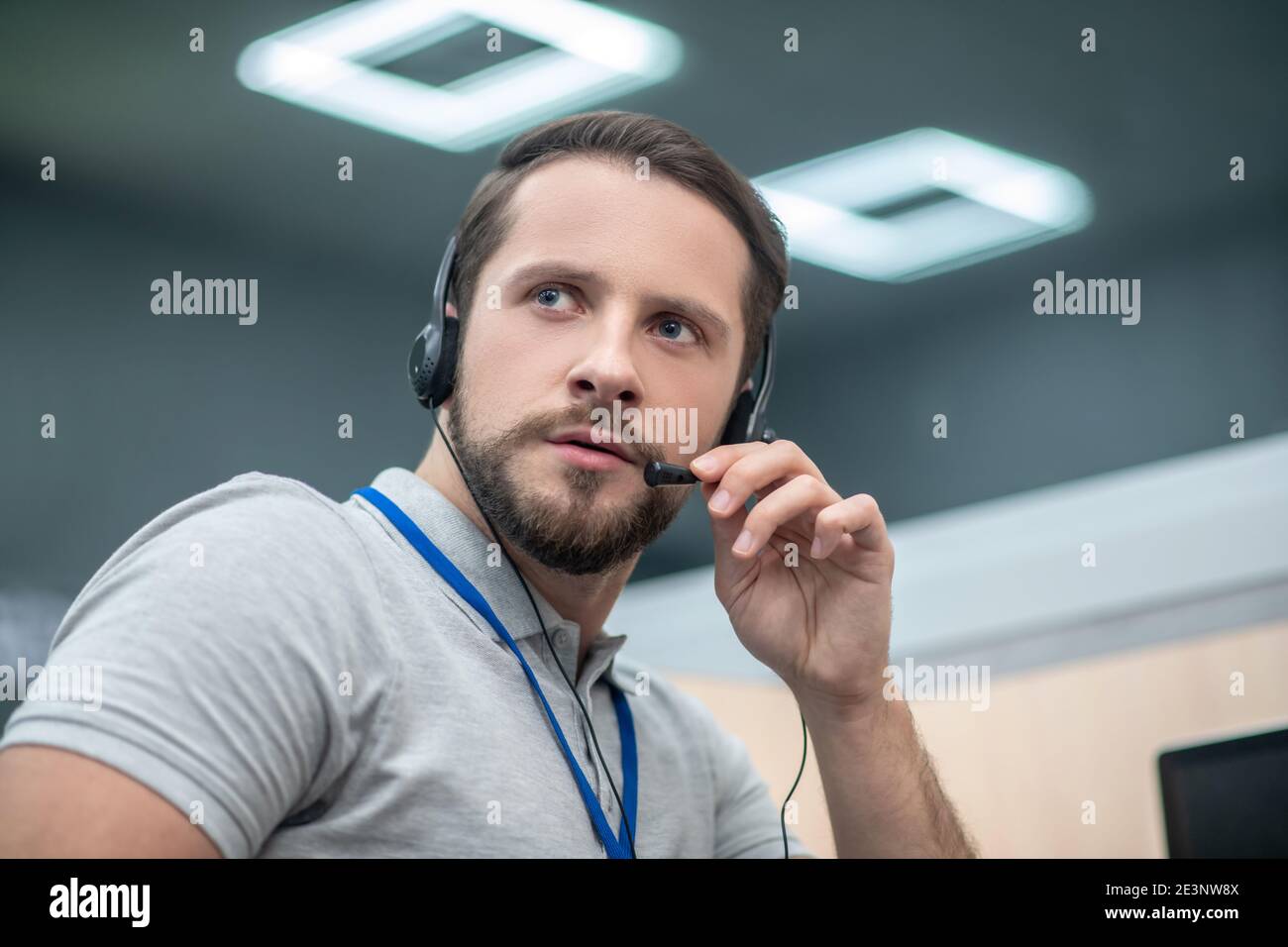 Interested listener hi-res stock photography and images - Alamy