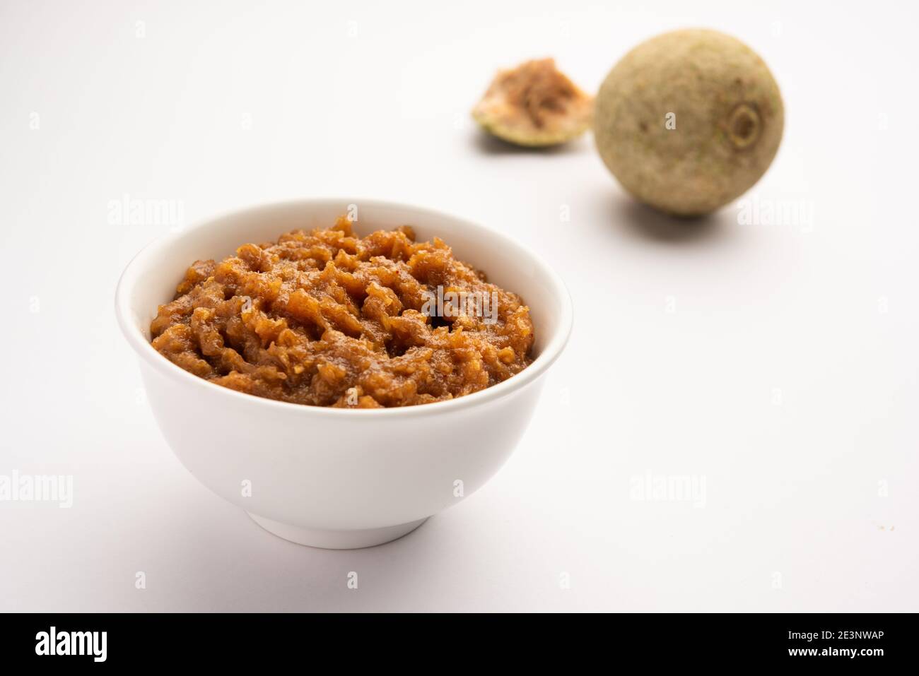 Wood Apple or Kavath chutney is a sour and sweet side dish recipe from ...