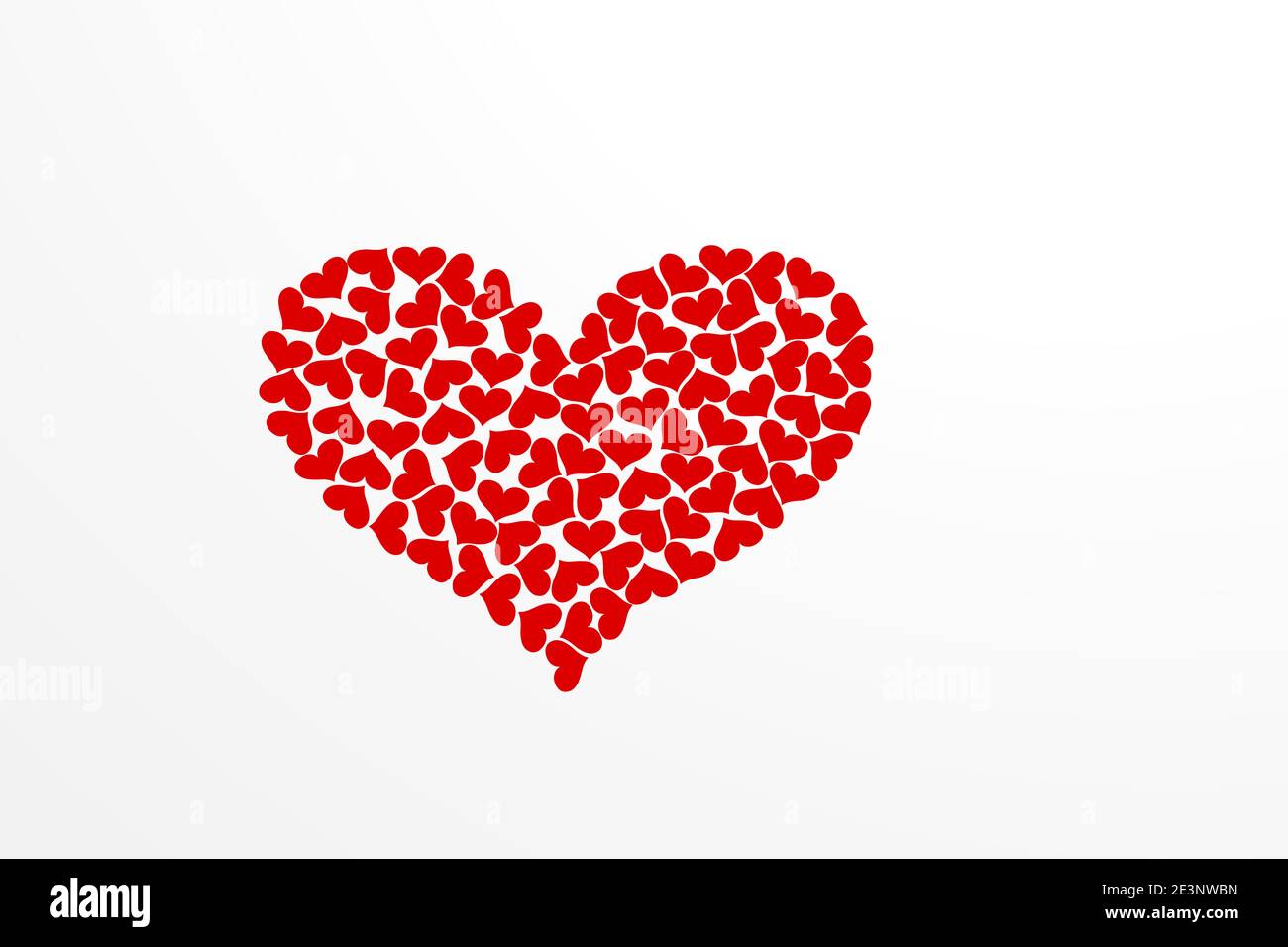 Cartoon red heart shapes hi-res stock photography and images - Alamy
