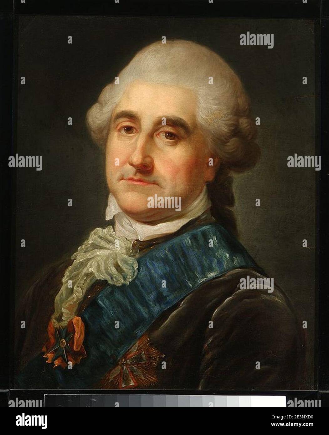 Marcello Bacciarelli - Portrait of Stanis aw August Poniatowski Stock ...
