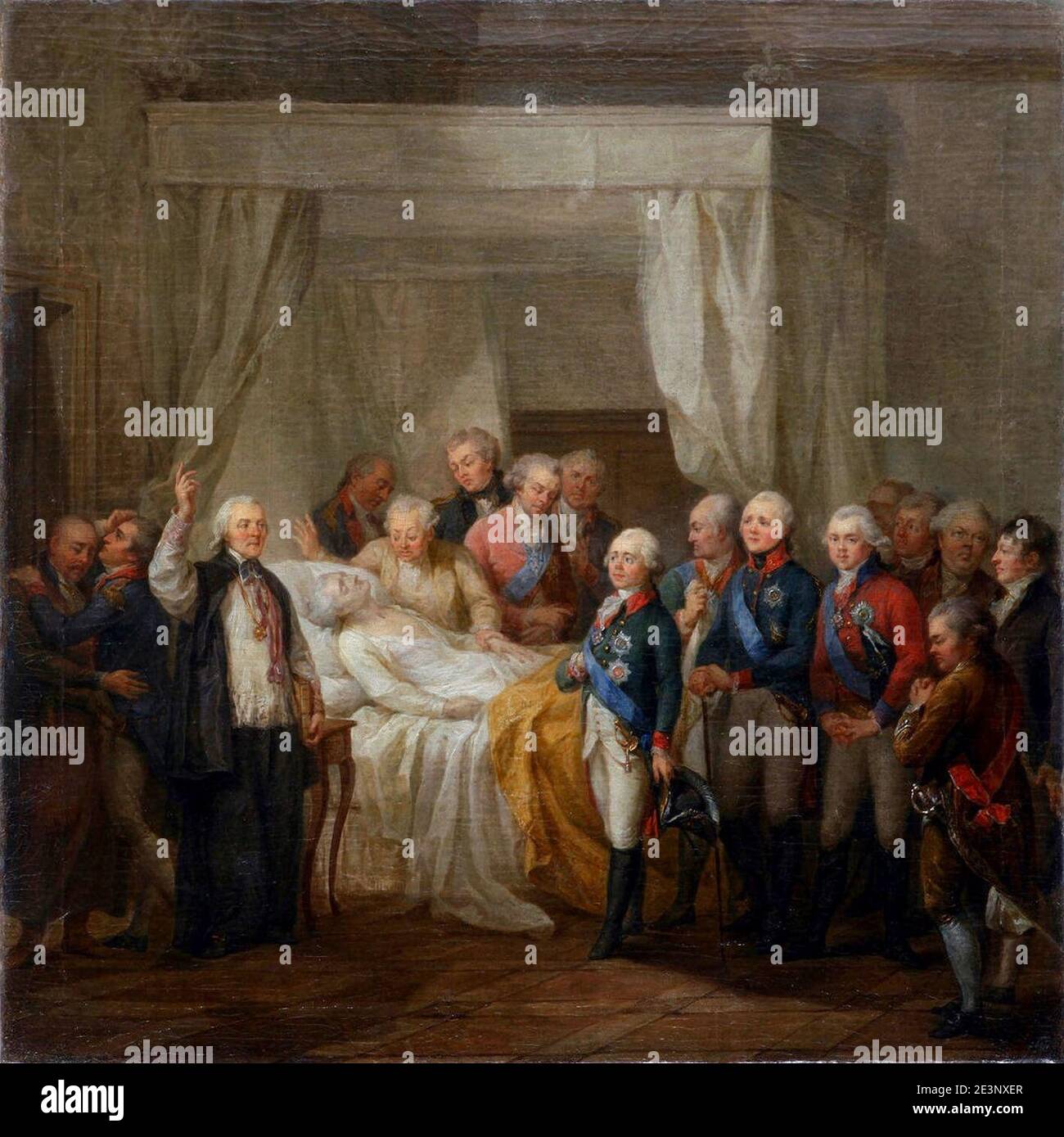 Marcello Bacciarelli - mier Stanis awa Augusta Stock Photo - Alamy