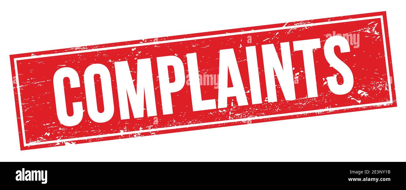 Complaints text hi-res stock photography and images - Alamy