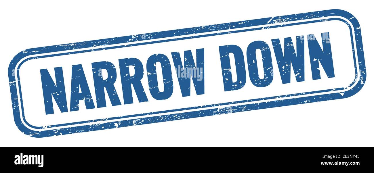 Narrow down stamp hi-res stock photography and images - Alamy