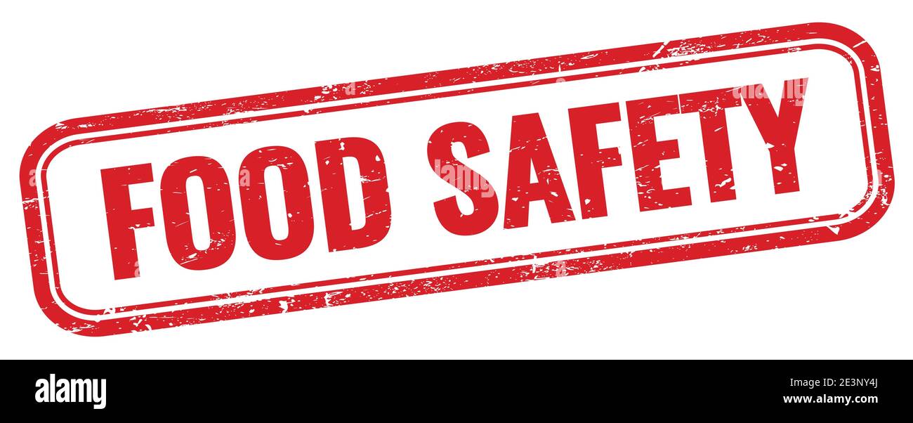Banner food safety concept Cut Out Stock Images & Pictures - Alamy