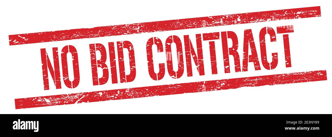 No bid contract hi-res stock photography and images - Alamy
