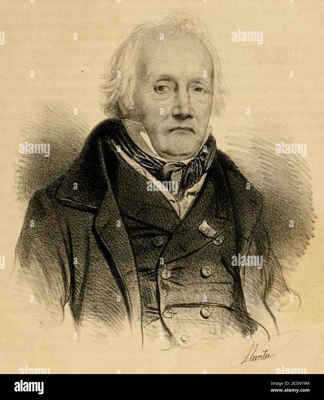 Marc-Antoine Jullien de Paris - 1842 Stock Photo - Alamy