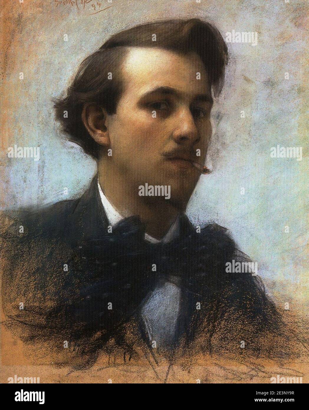 Marc-Aurele de Foy Suzor-Cote - Autoportrait 1894 Stock Photo - Alamy