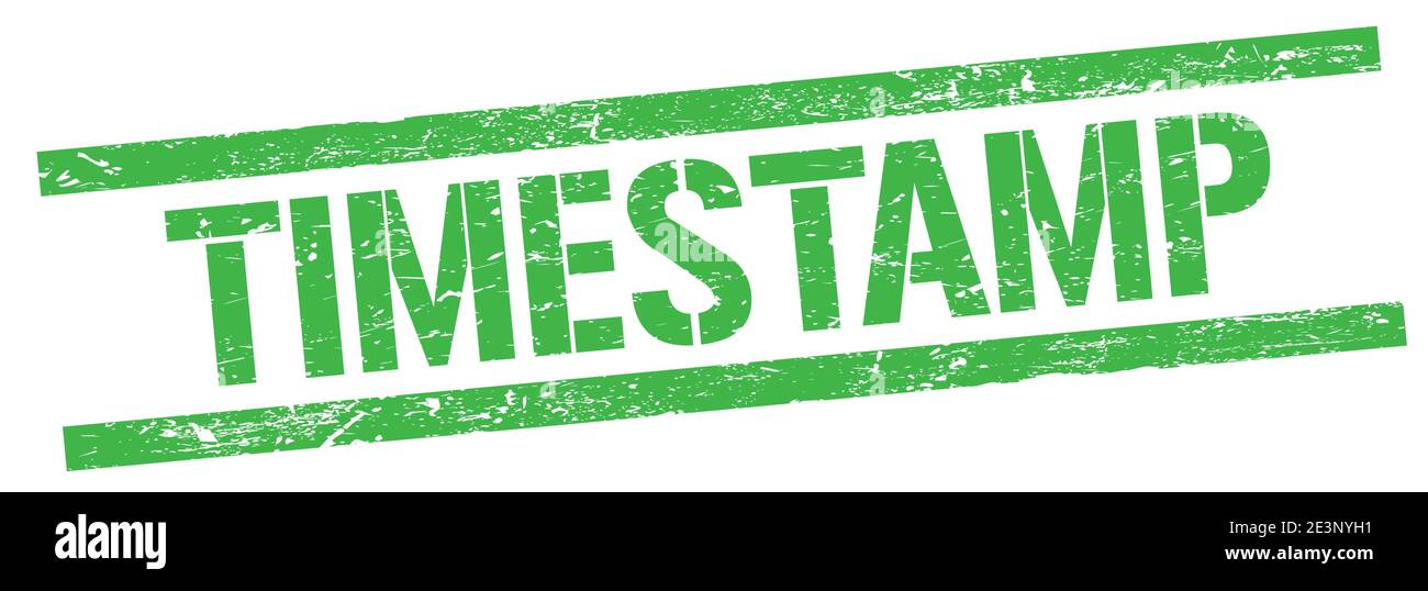 Timestamp Stamp High Resolution Stock Photography and Images - Alamy