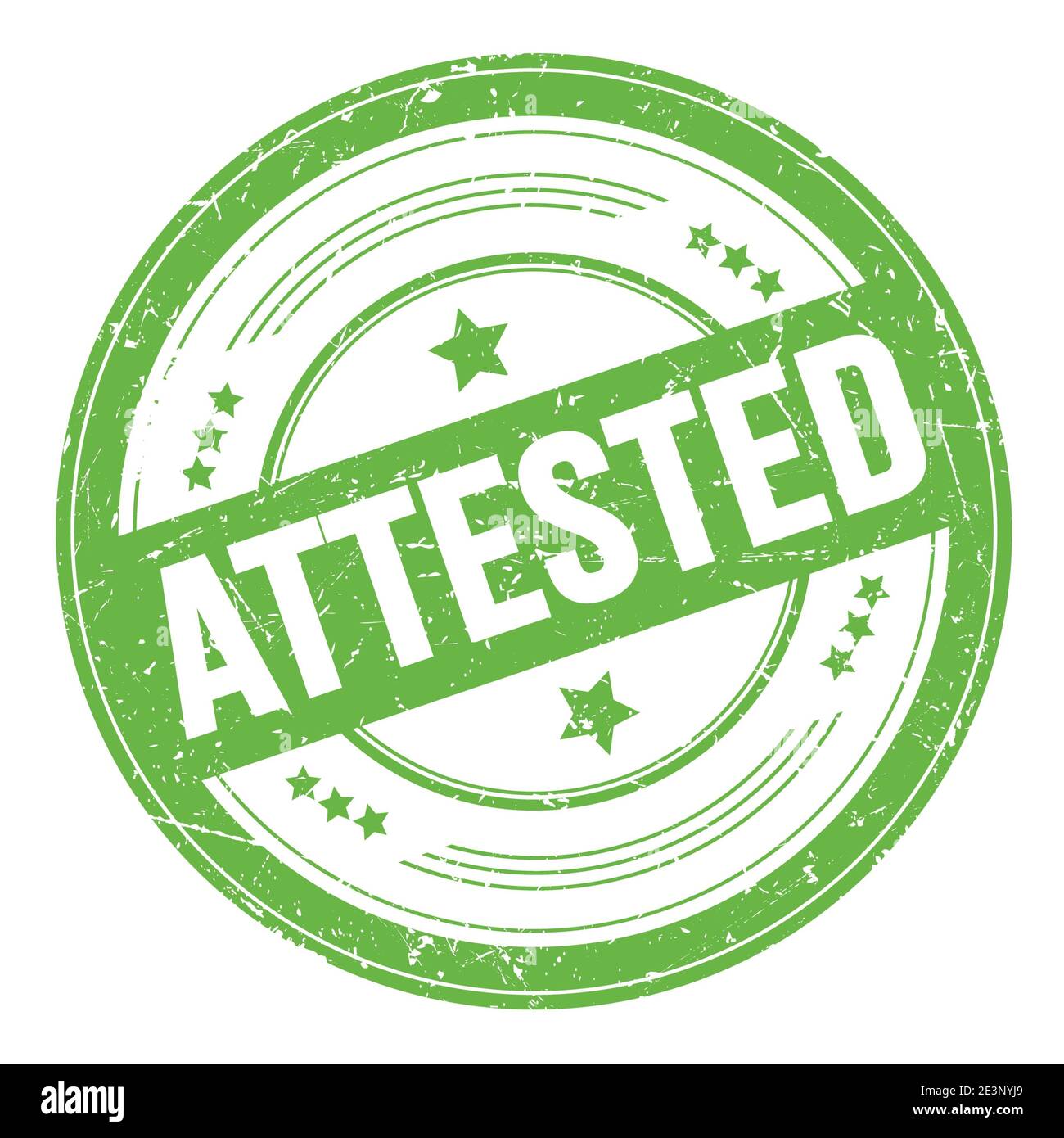 Attested stamp hi-res stock photography and images - Alamy