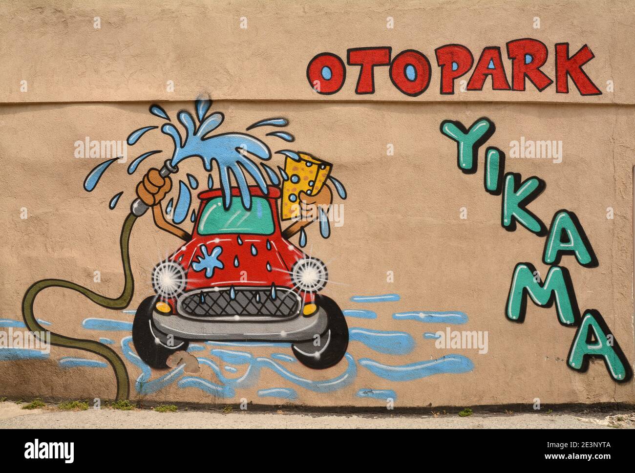 Car wash art hi-res stock photography and images - Alamy