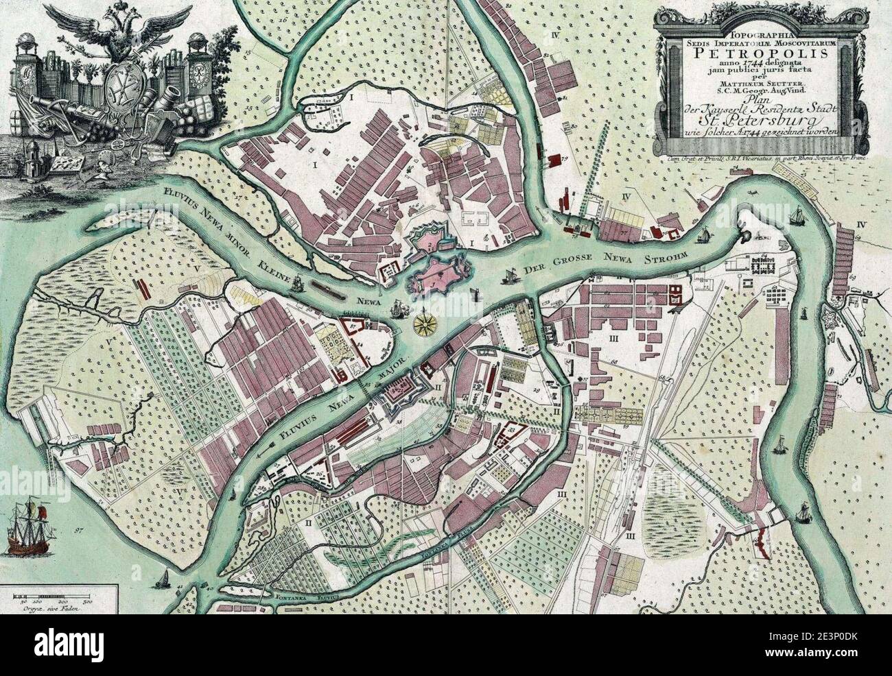 1744 map hi-res stock photography and images - Alamy