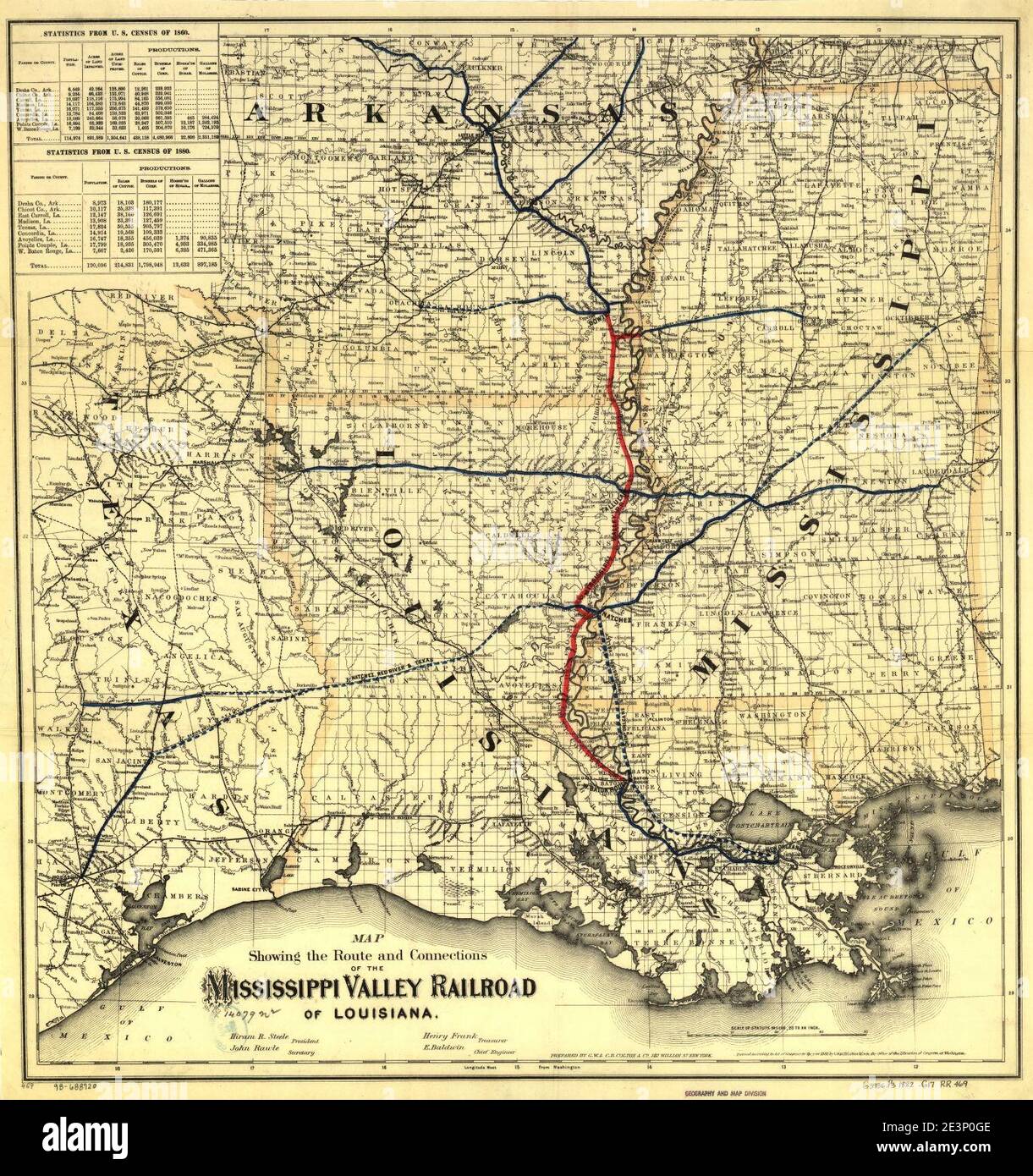 Map of baldwin louisiana hi-res stock photography and images - Alamy