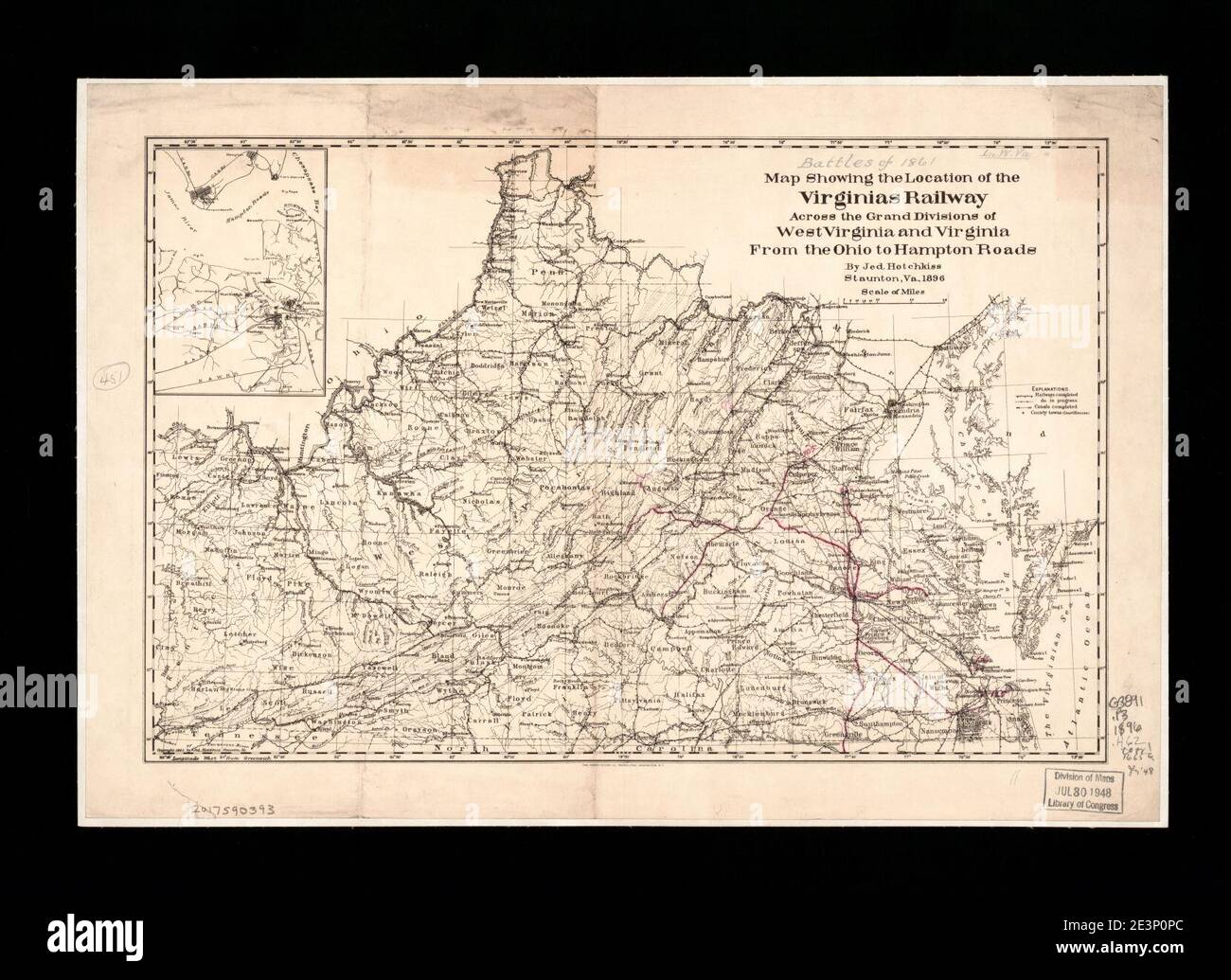 Map showing location of divisions hi-res stock photography and images ...