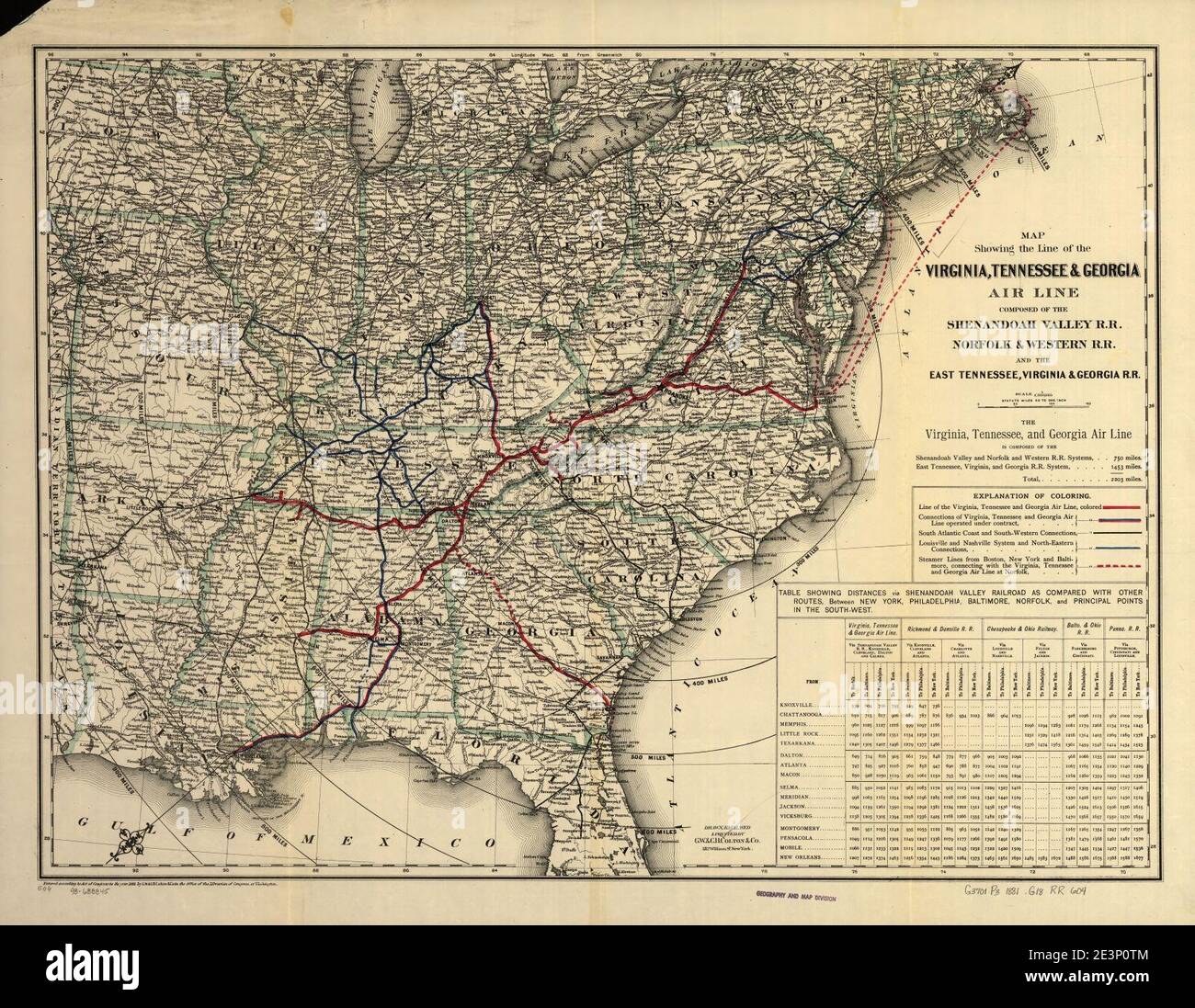 Map of western tennessee hi-res stock photography and images - Alamy