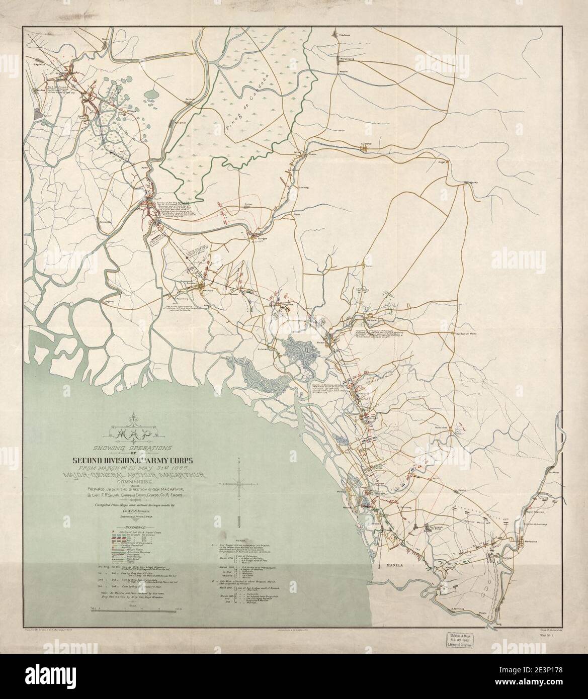 8th army map hi-res stock photography and images - Alamy