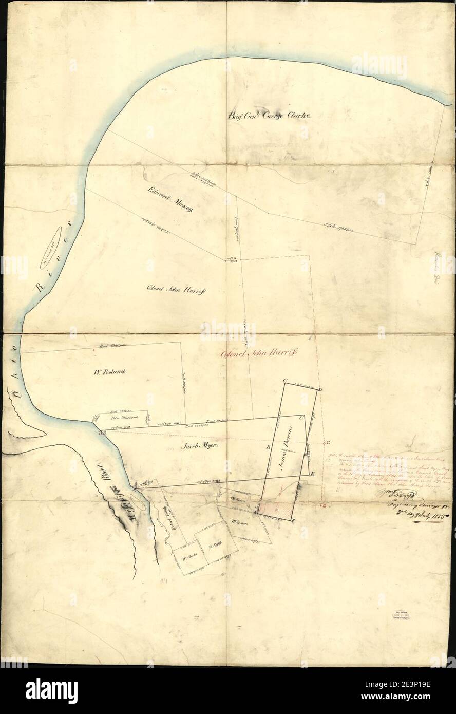 Map of harris hi-res stock photography and images - Alamy