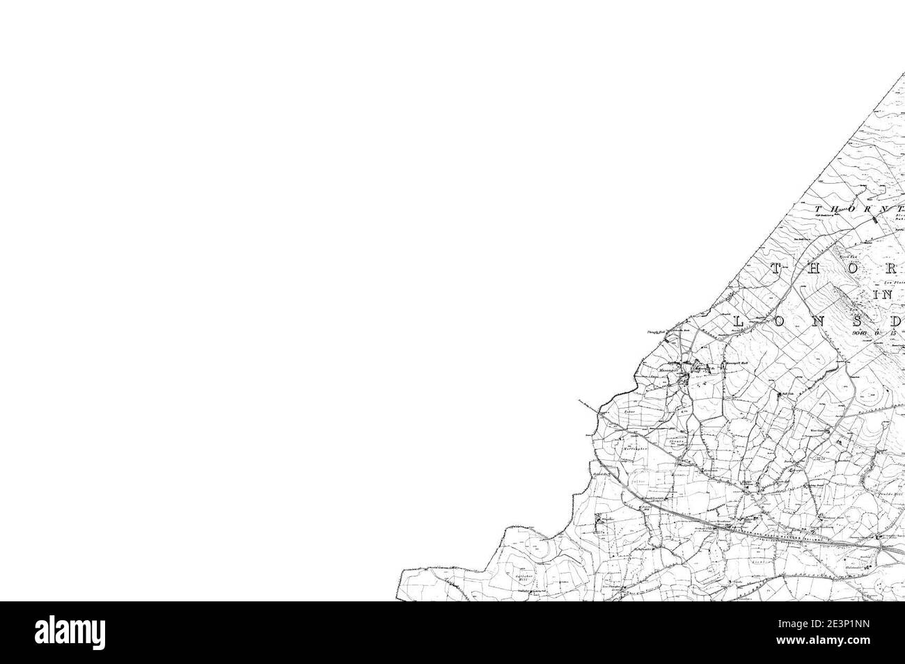 Map historic yorkshire Black and White Stock Photos & Images - Alamy