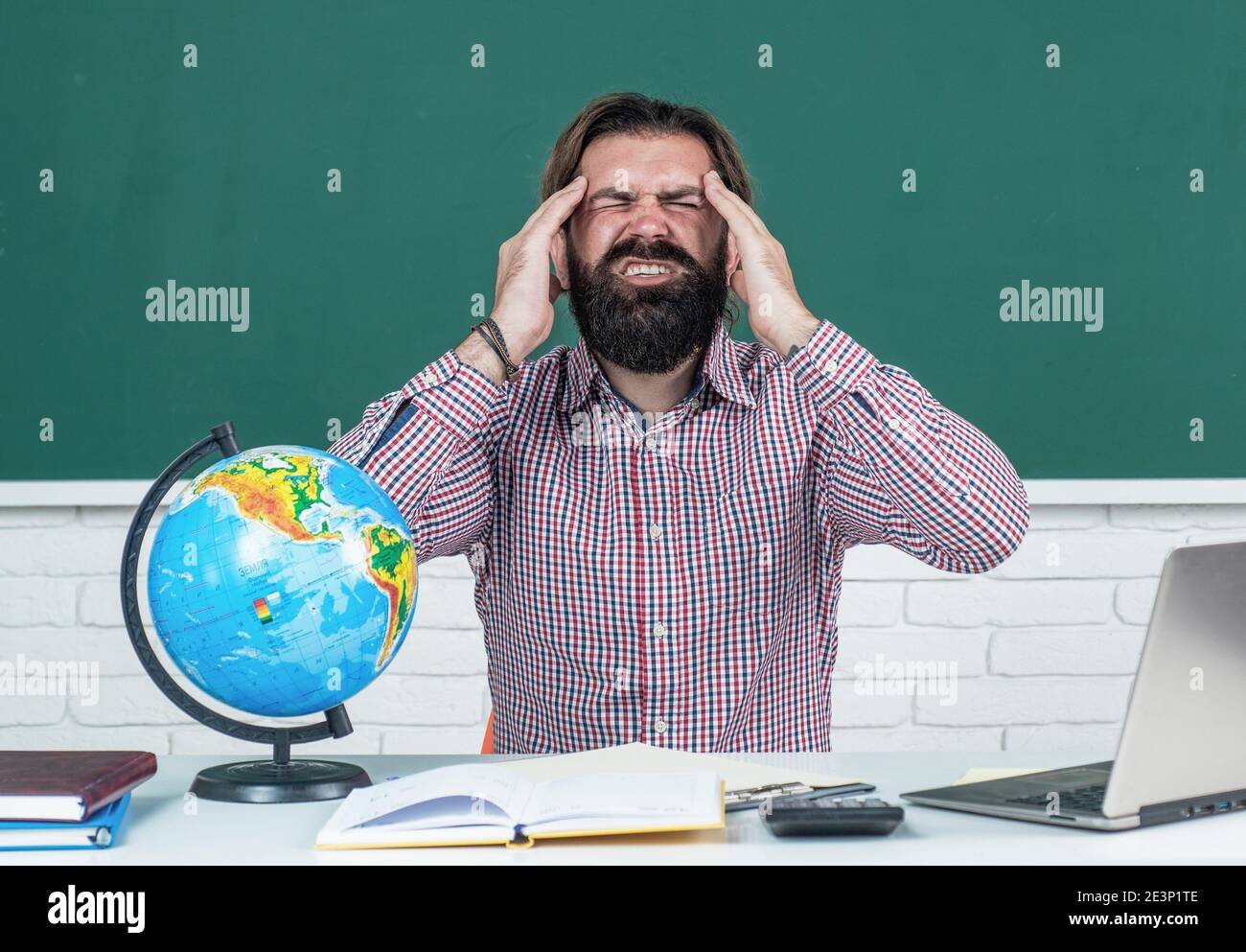 Teacher students classroom stress hi-res stock photography and images ...