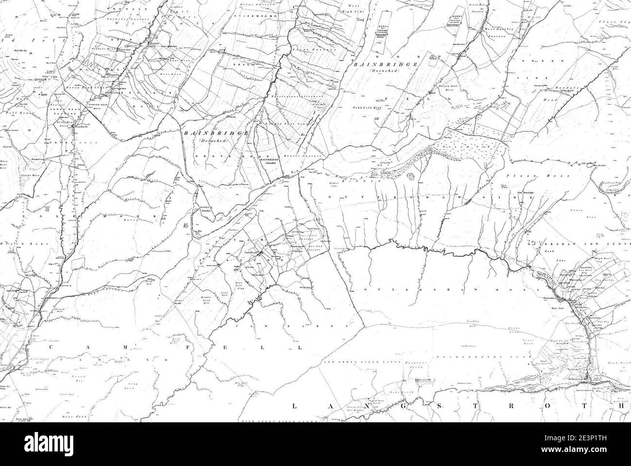 Map historic yorkshire Black and White Stock Photos & Images - Alamy