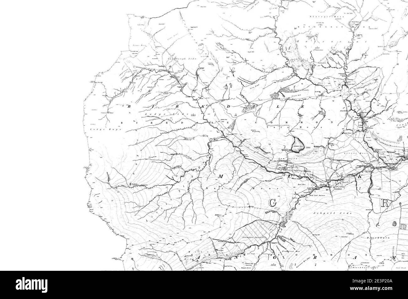 Map historic yorkshire Black and White Stock Photos & Images - Alamy