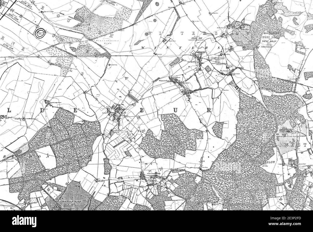 Wiltshire population stats in maps and graphs.